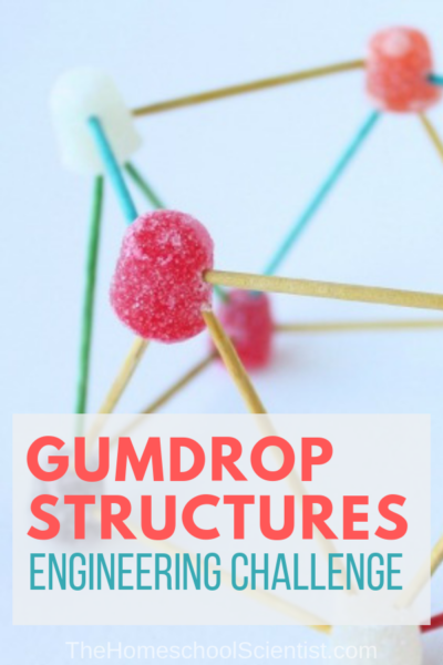 Gumdrop Structures Engineering Challenge - The Homeschool Scientist