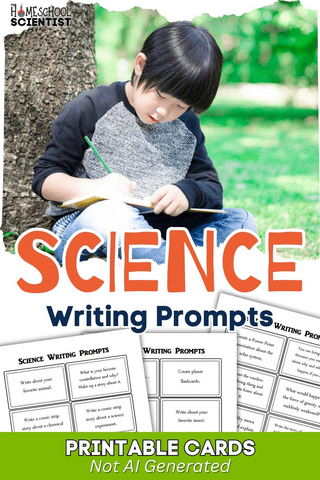24 Creative Printable Science Writing Prompts - The Homeschool Scientist