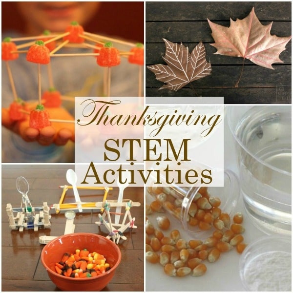 Fall And Thanksgiving STEM Activities