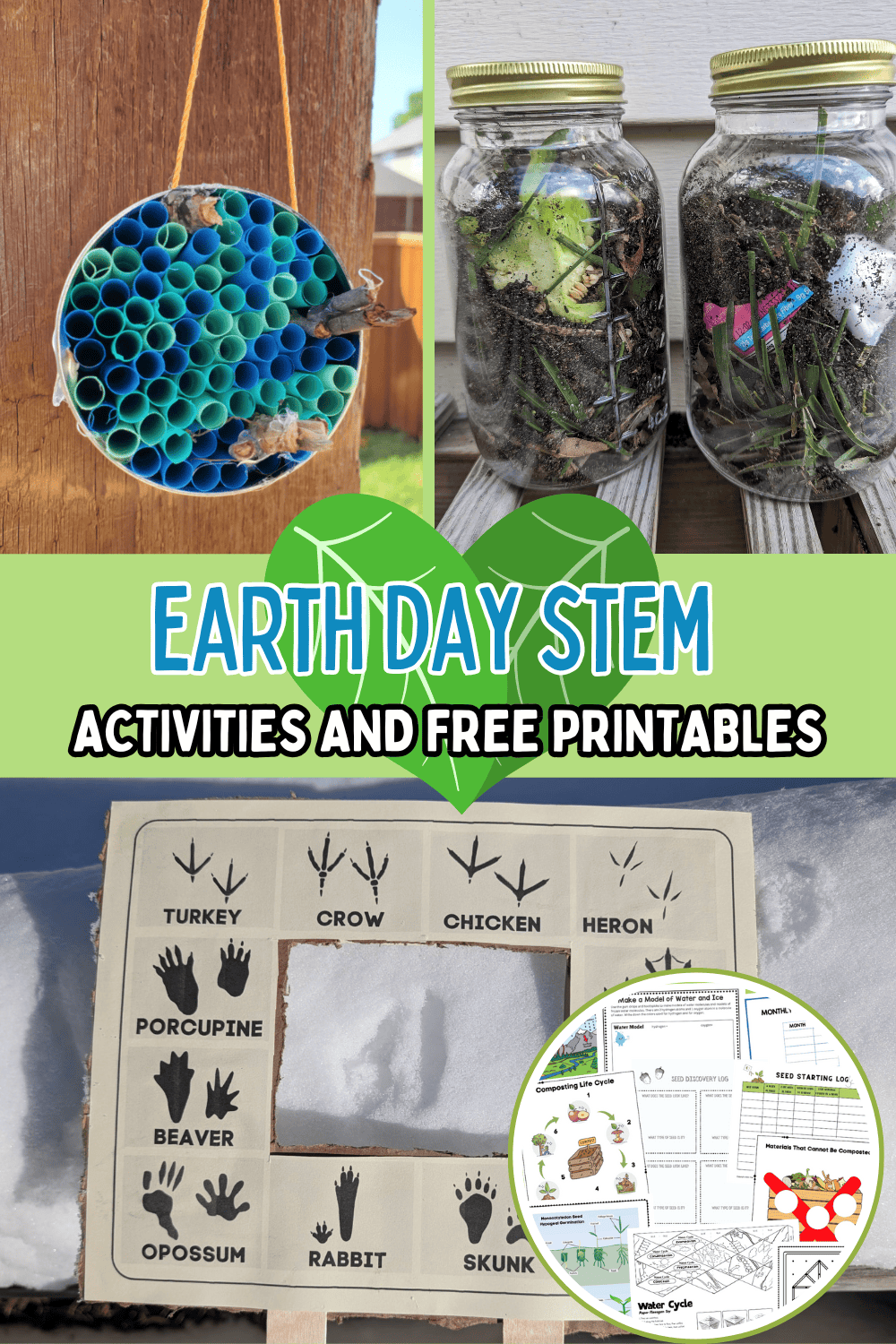 Earth Day STEM Activities - The Homeschool Scientist