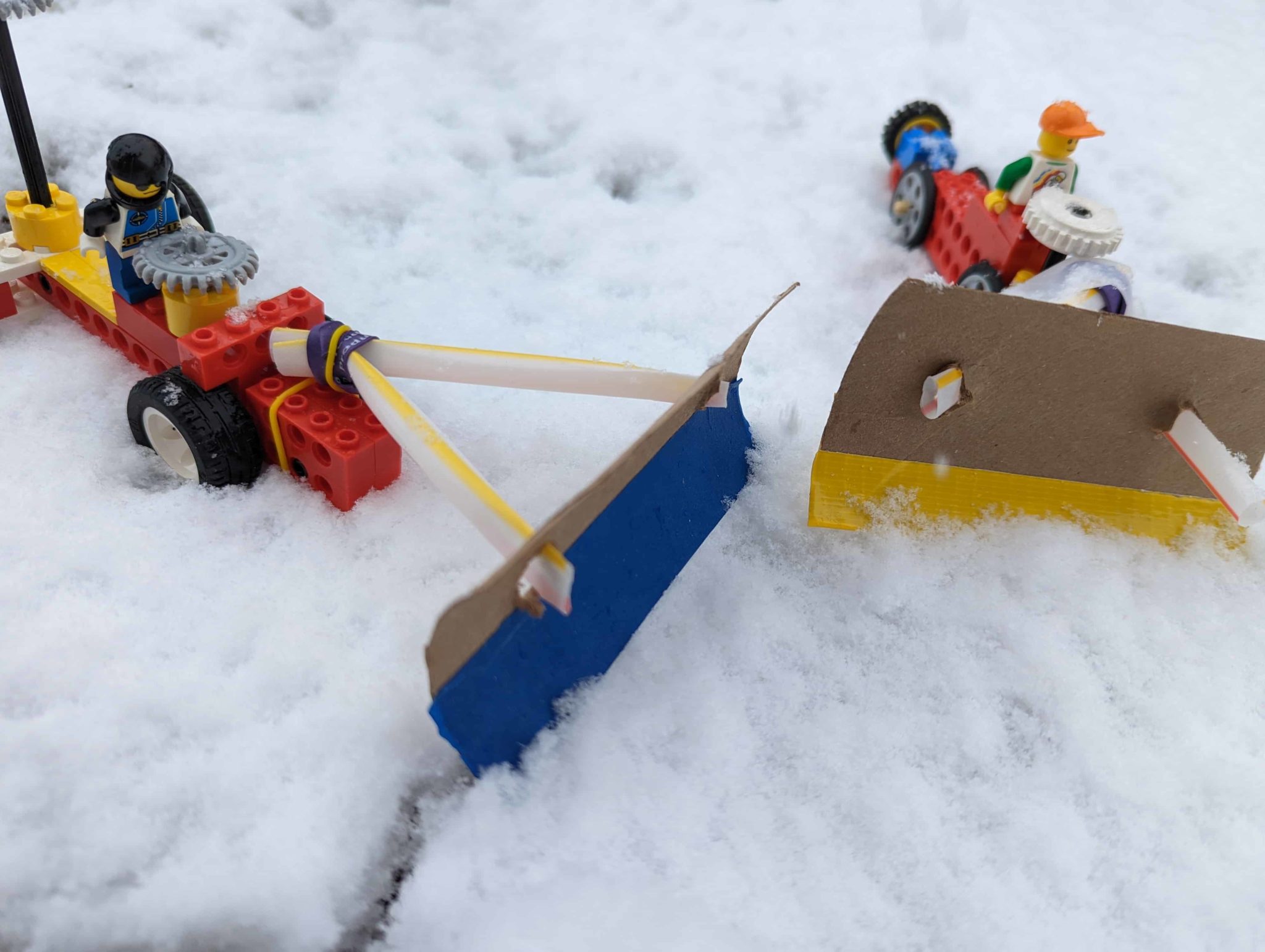 STEM Activity - Building a Plow for Snow or Gardening
