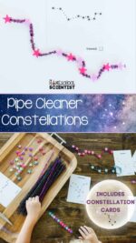 Pipe Cleaner Constellations - The Homeschool Scientist