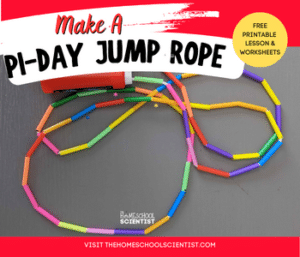 Make a Pi-Day Jump Rope with Printable Pi-Day Lesson - The Homeschool ...