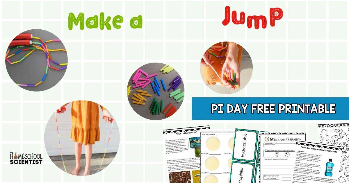 Make a Pi-Day Jump Rope with Printable Pi-Day Lesson - The Homeschool ...