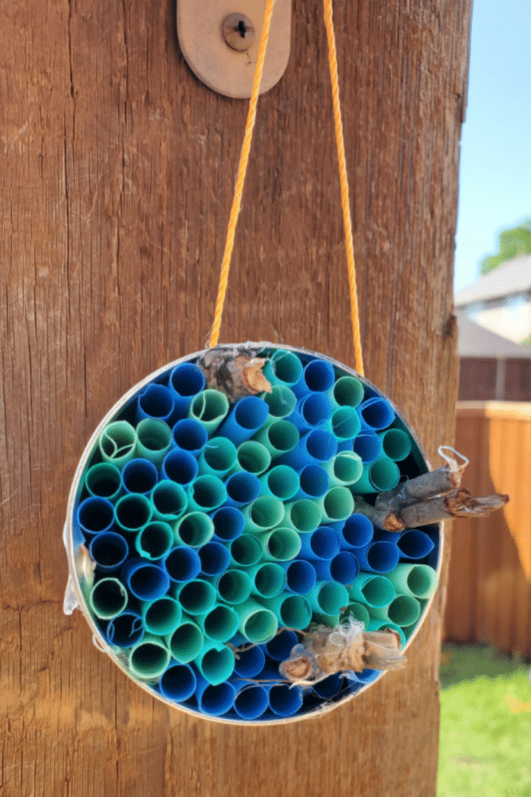 Make a Bee Hotel Activity for Kids - The Homeschool Scientist