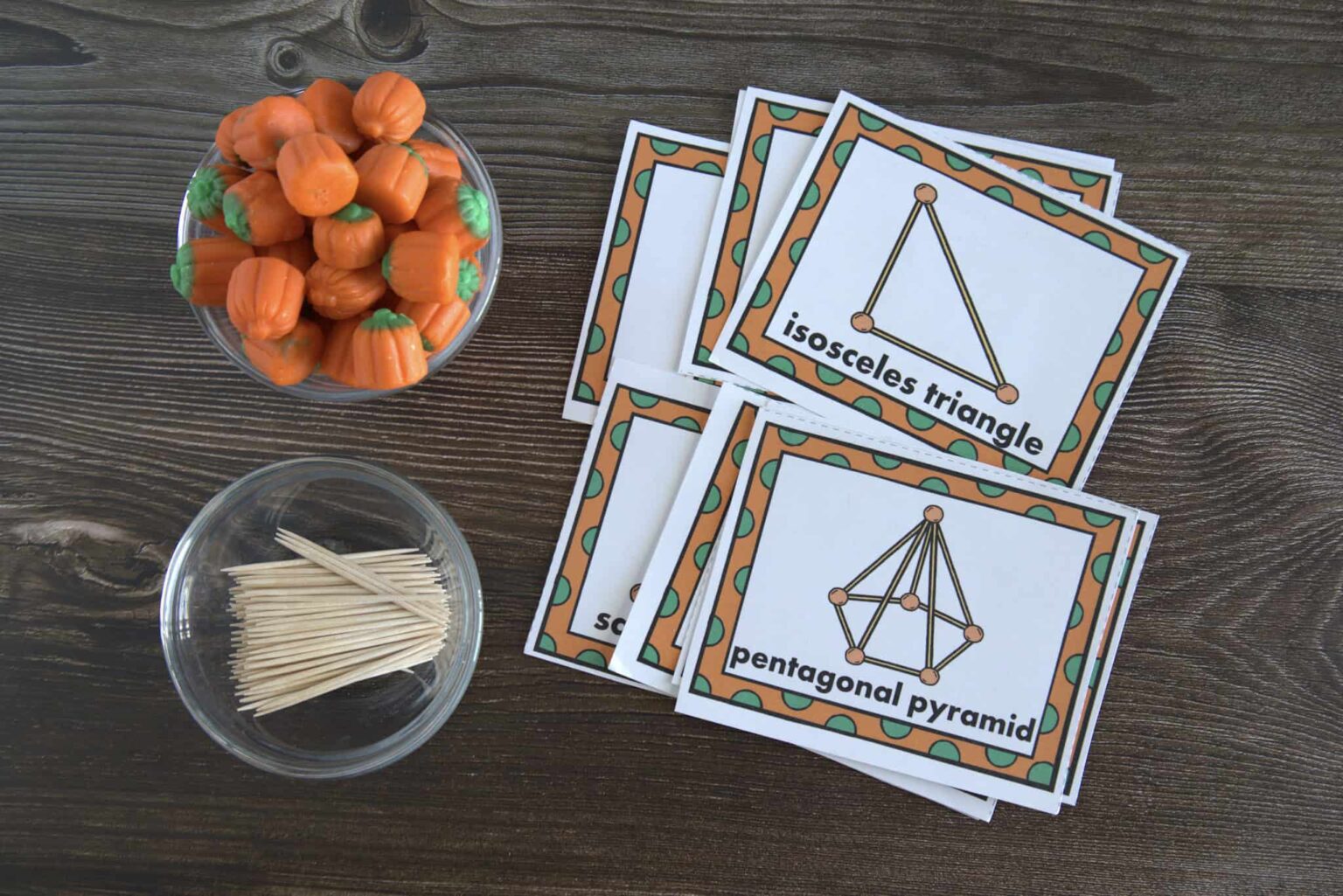 2D and 3D Geometry Activity Cards and Mats - Fun Themes - The ...