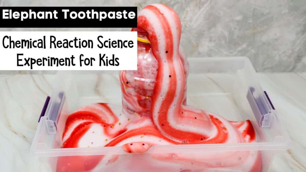 Elephant Toothpaste Recipe and Experiment with Worksheets - The ...
