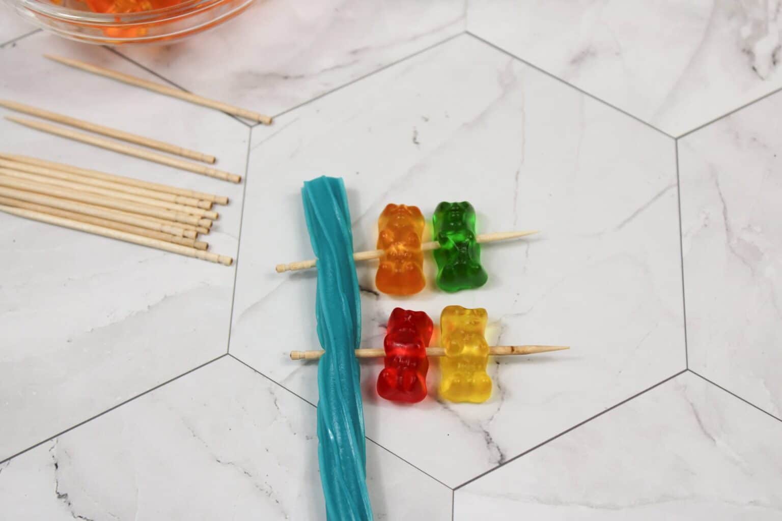 Make a DNA Model with Gummy Bears and Candy - The Homeschool Scientist