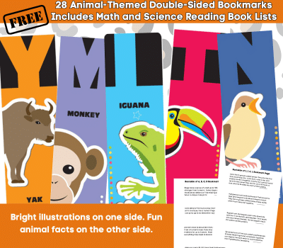 STEM Book Lists for K-12 with Free Bookmarks - The Homeschool Scientist