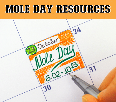 Mole Day Activities and Worksheets - The Homeschool Scientist