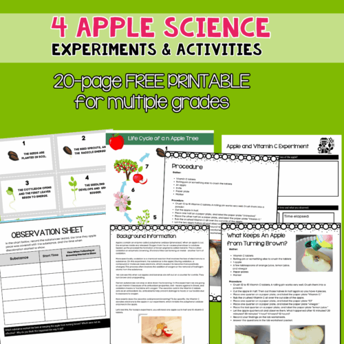 FREE Homeschool Science Printables - The Homeschool Scientist