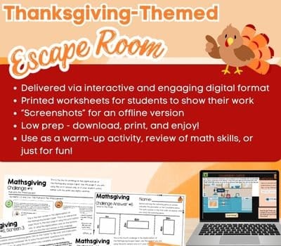 A Thanksgiving Escape Room - The Homeschool Scientist