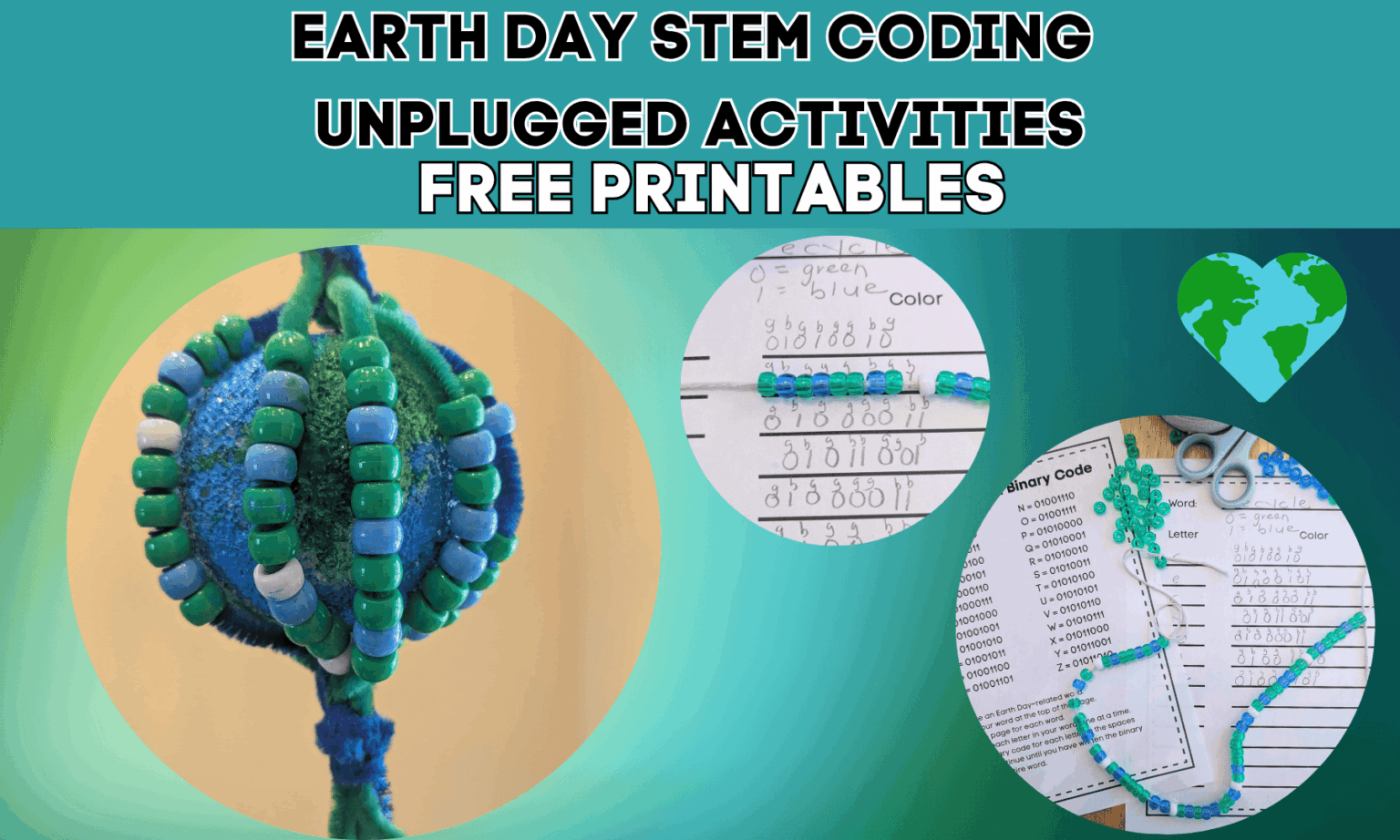 Best Earth Day Coding Unplugged Activities - The Homeschool Scientist