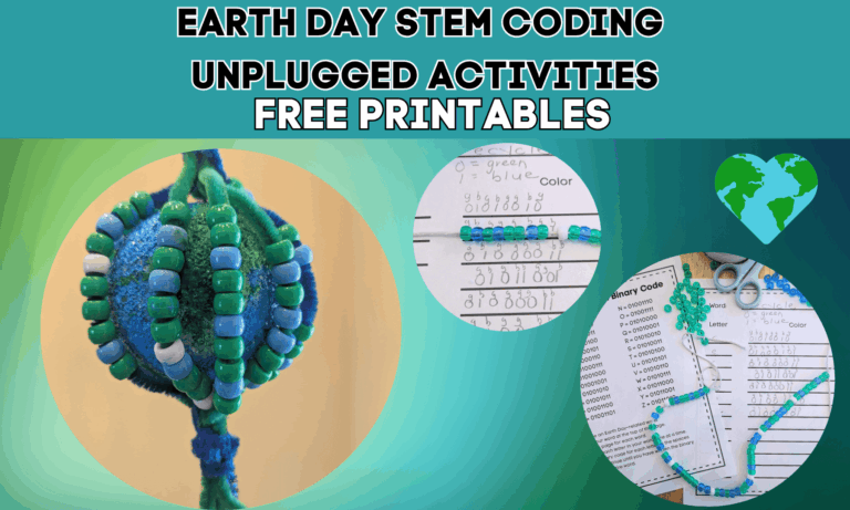 Best Earth Day Coding Unplugged Activities - The Homeschool Scientist